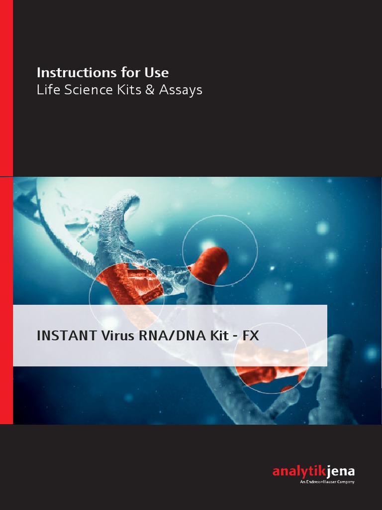 Instructions For Use Life Science Kits & Assays: Instant Virus Rna/Dna ...