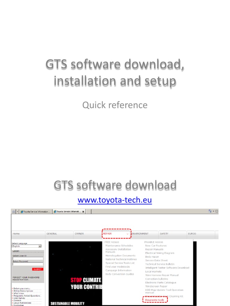 GTS Software Download and Installation IR - en | PDF | Computers