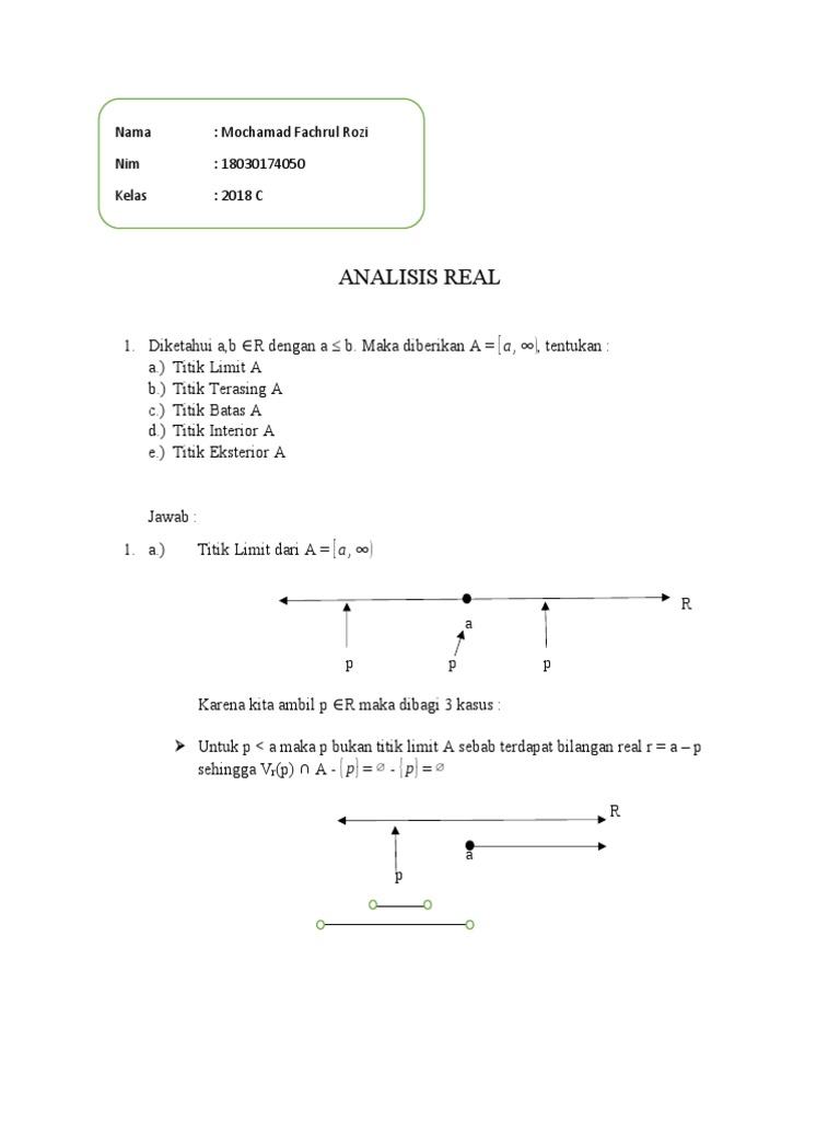 Analisis Real | PDF