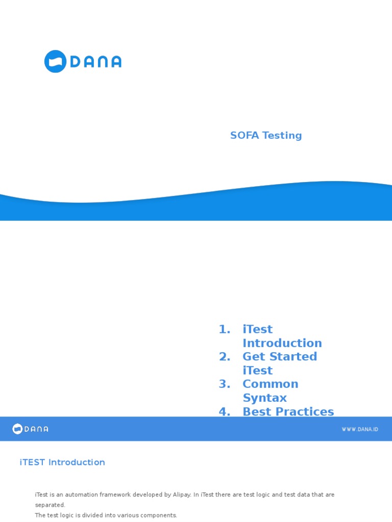 SOFA Test | PDF | Parameter (Computer Programming) | Method (Computer ...