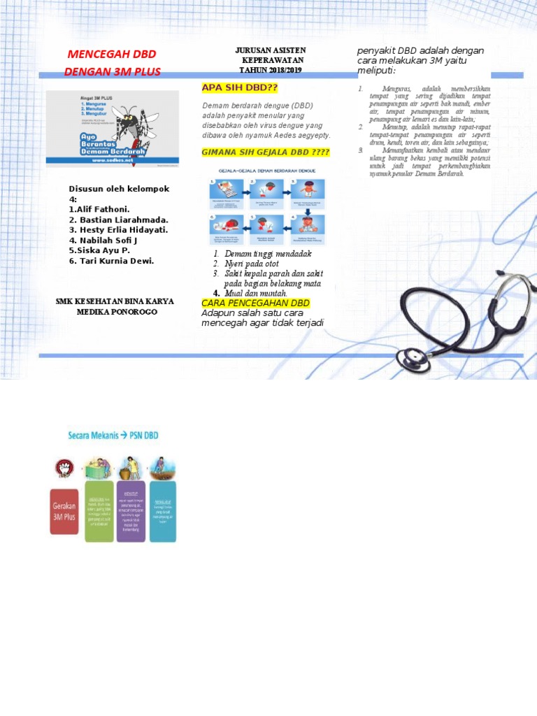 Mencegah DBD Dengan 3M Plus | PDF