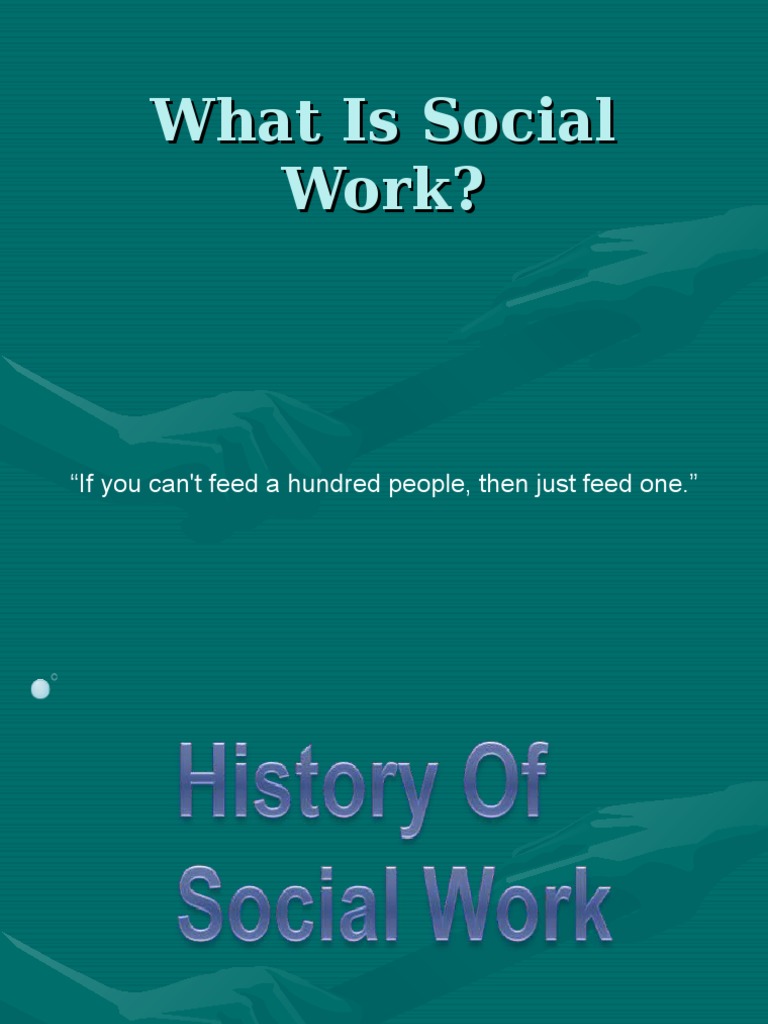 Social Work | PDF | Social Work | Counseling Psychology