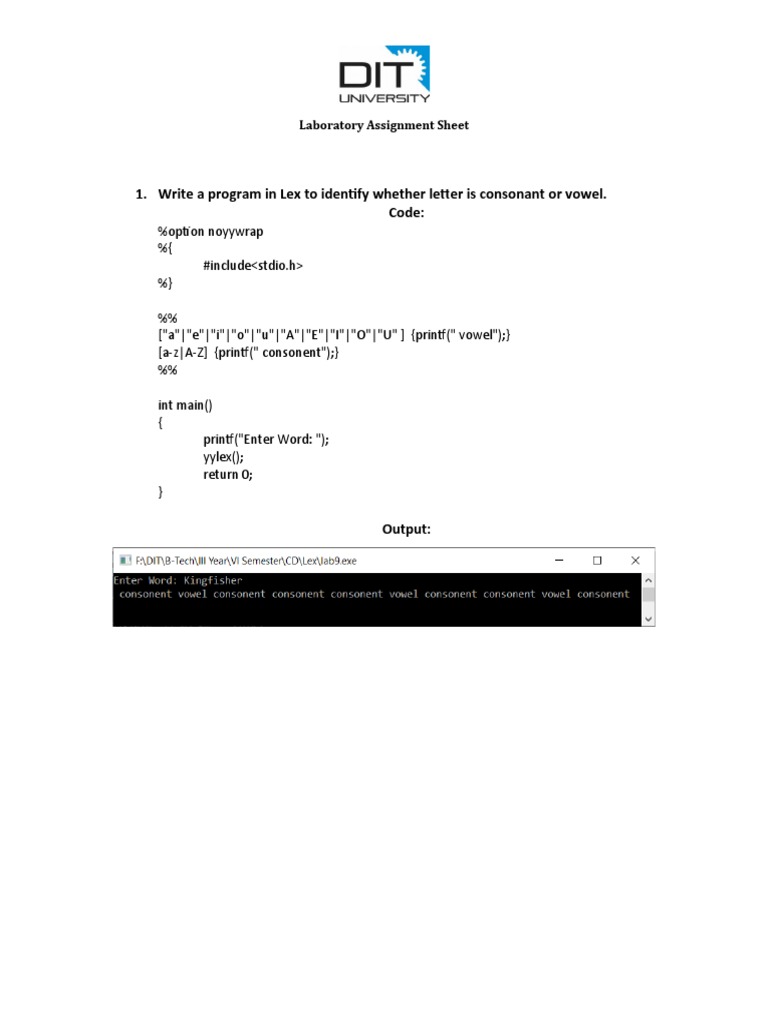 Lab9 Name Rollno | PDF