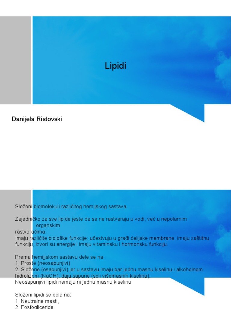 Lipidi | PDF