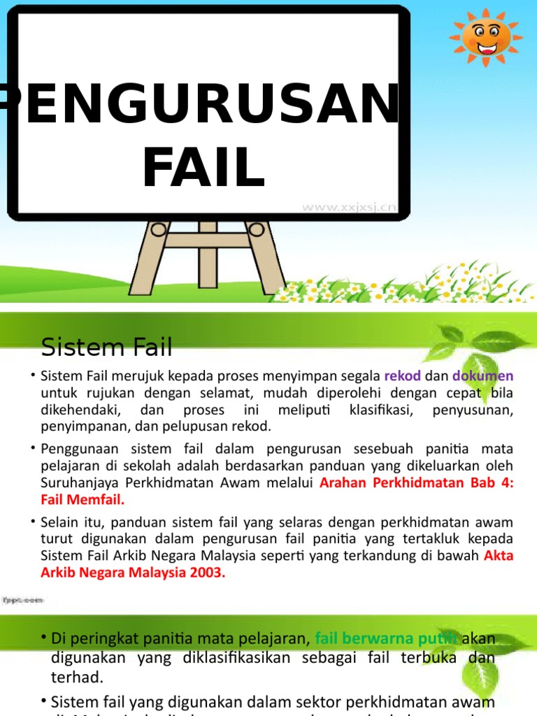 Pengurusan Fail | PDF