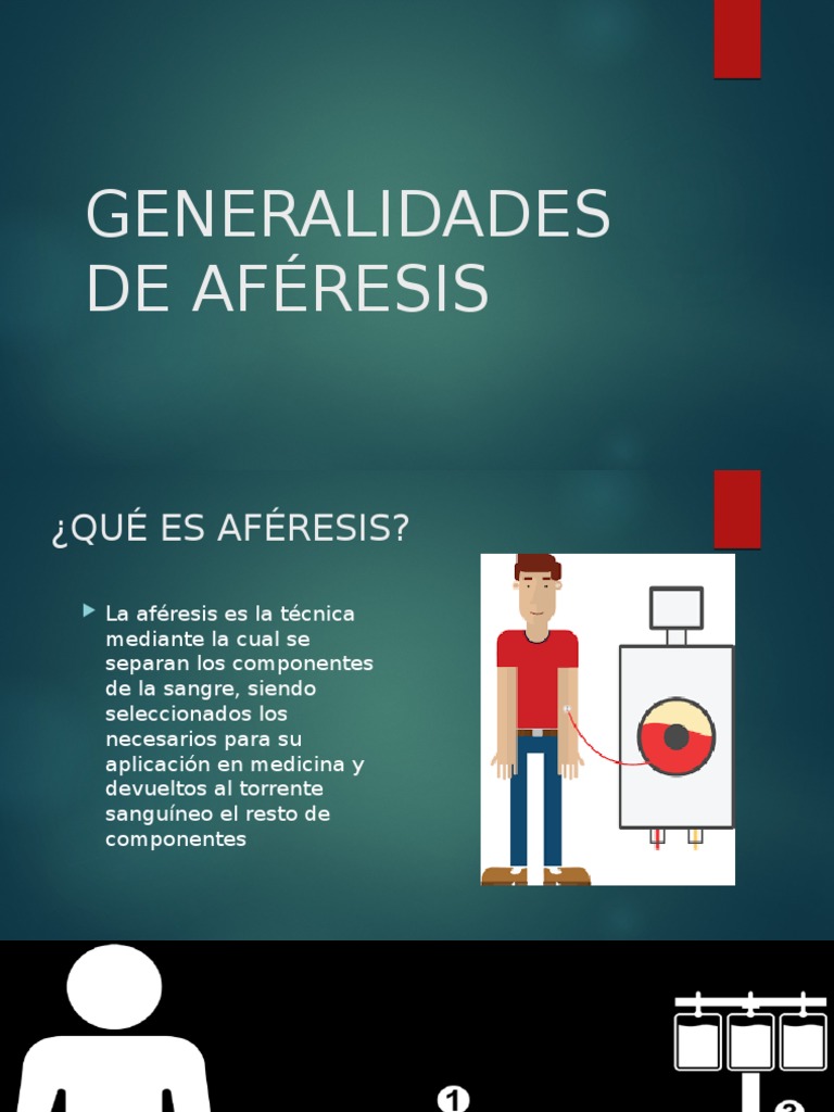 Generalidades de La Aferesis | PDF | Plaqueta | Serología