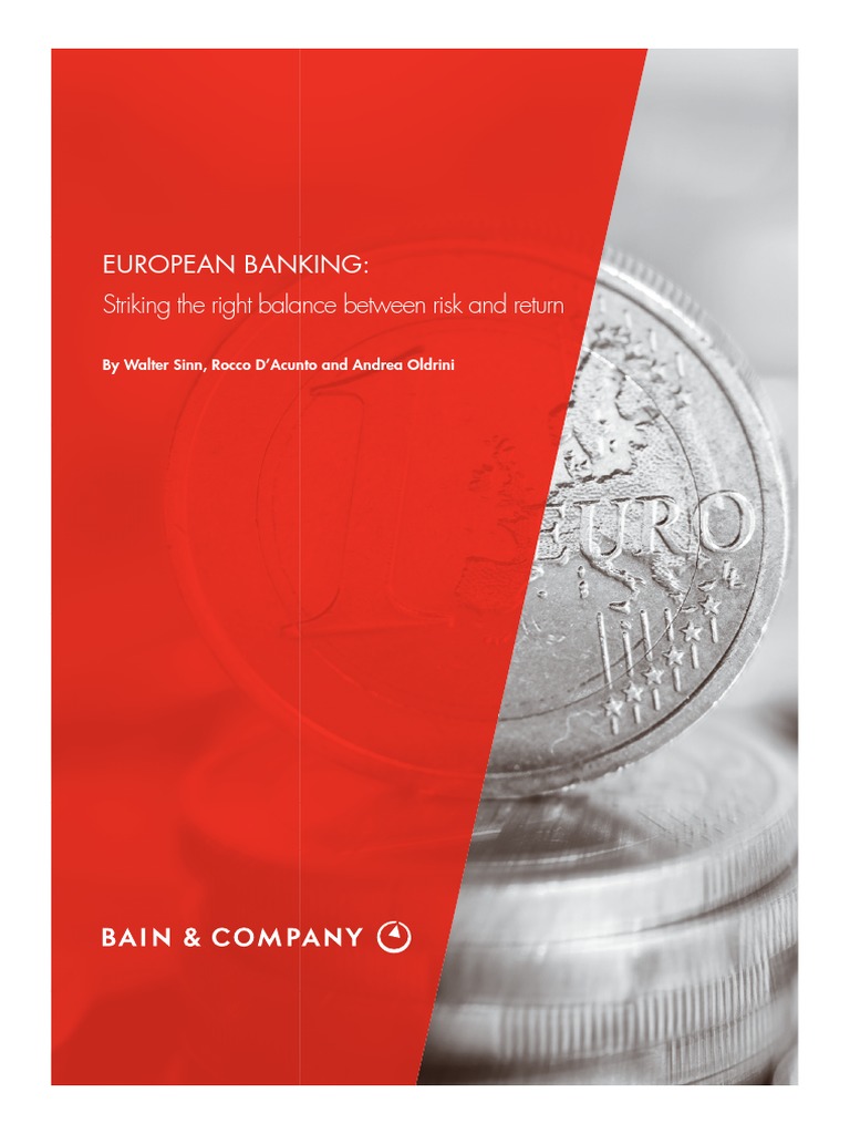 BAIN REPORT European Banking PDF | PDF | Leverage (Finance) | Cost Of ...