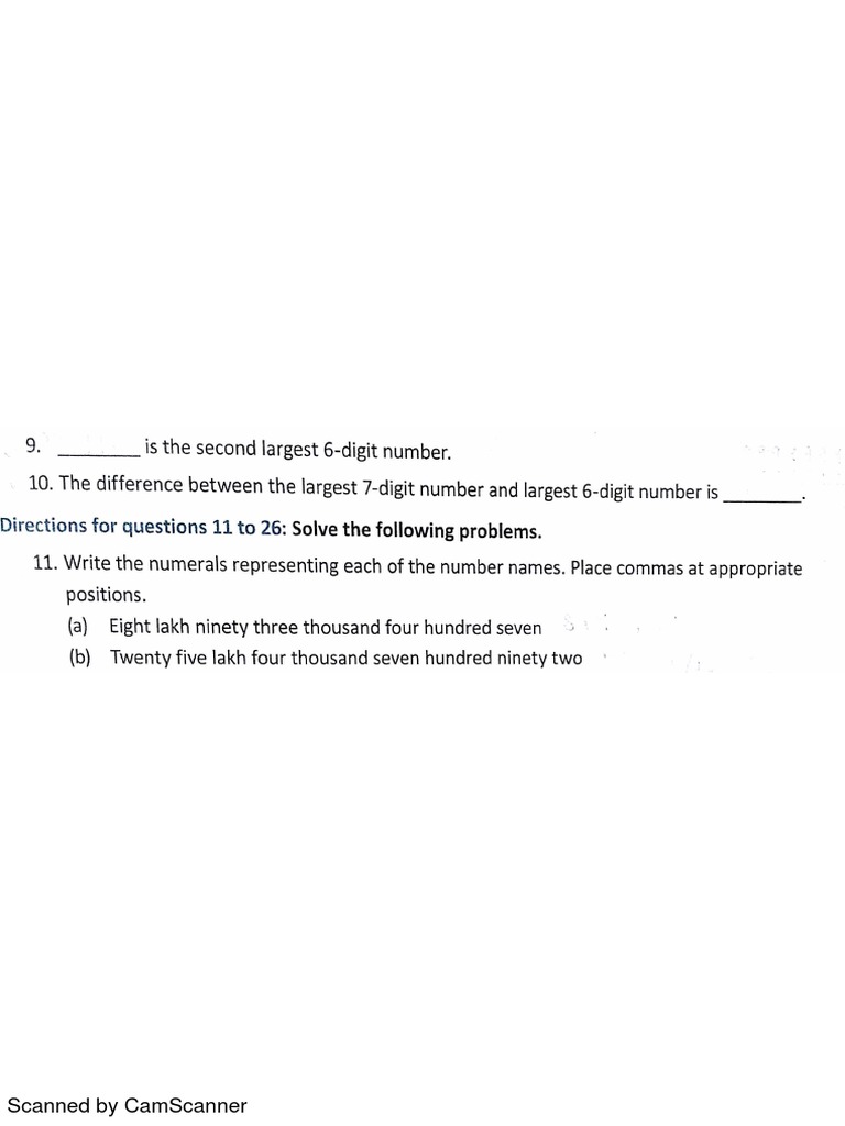 Math Worksheet | PDF