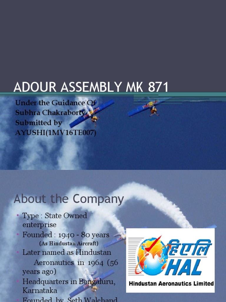 Adour Assembly MK 871-Ayushi (1mv16te007) | PDF | Turbine | Vehicle Parts