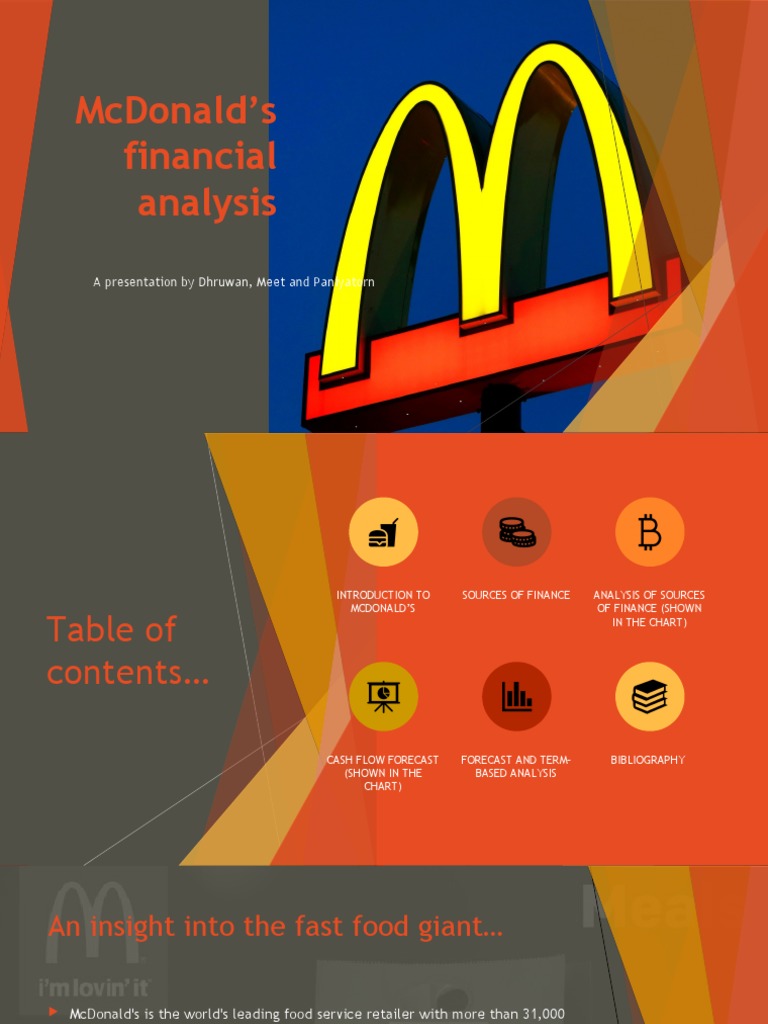 McDonald's Financial Analysis Report | PDF | Mc Donald's | Cash Flow ...