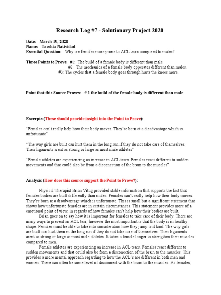 Research Log 7 | PDF | Behavioural Sciences | Psychological Concepts