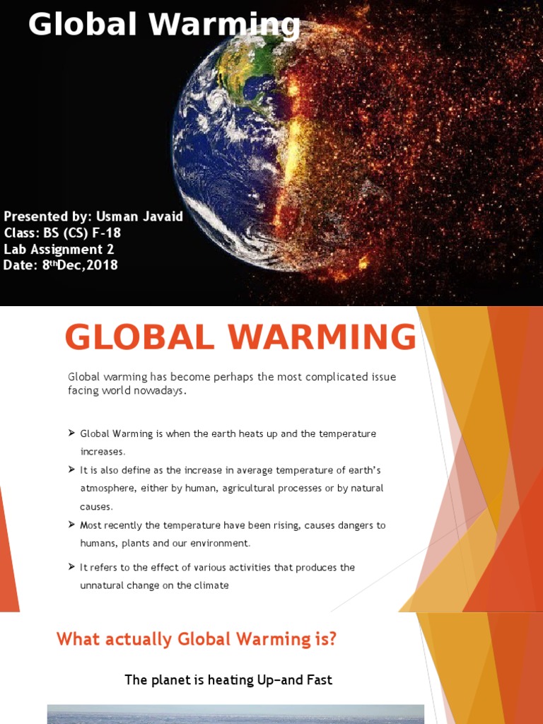 Presented By: Usman Javaid Class: BS (CS) F-18 Lab Assignment 2 Date: 8 ...