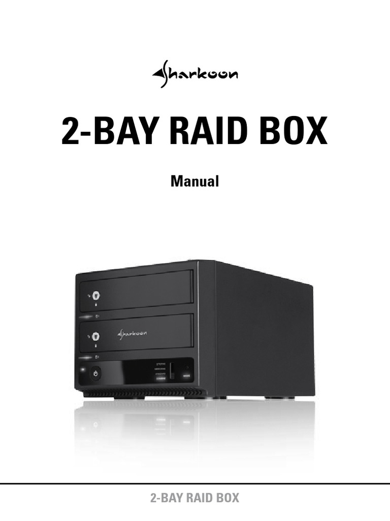 2-Bay Raid Box: Manual | PDF | Hard Disk Drive | Usb