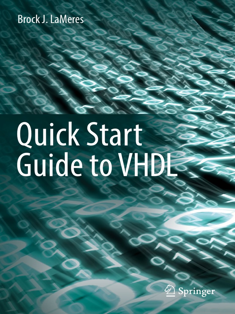 Quick Start Guide To VHDL PDF | PDF | Hardware Description Language | Vhdl Quick Start Guide To VHDL PDF | PDF | Hardware Description Language | Vhdl