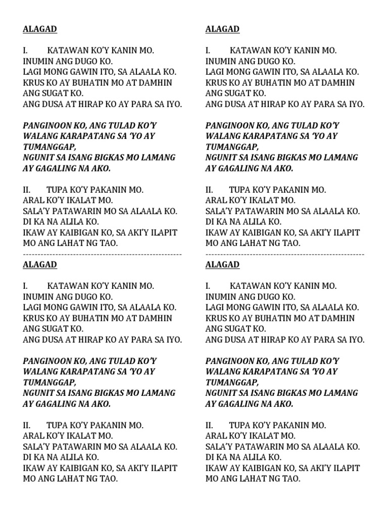 ALAGAD | PDF