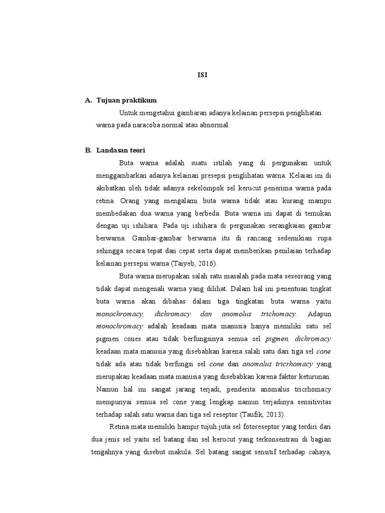 Monochromacy, Dichromacy Dan Anomolus Trichomacy. Adapun Monochromacy ...