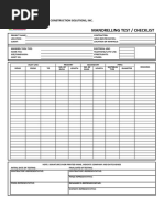 Ground - System - Test FORM | PDF | Electrical Equipment | Engineering