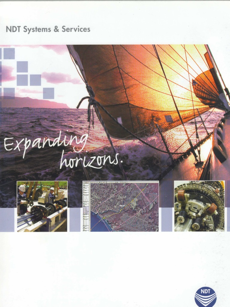 Brochure NDT | PDF | Science And Technology | Engineering