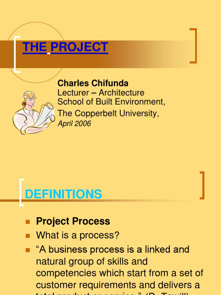 01 The Project PDF | PDF | Project Management | Feasibility Study