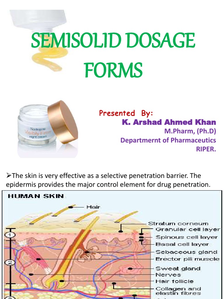 Semisolid Dosage Forms: Presented by | PDF | Topical Medication | Emulsion