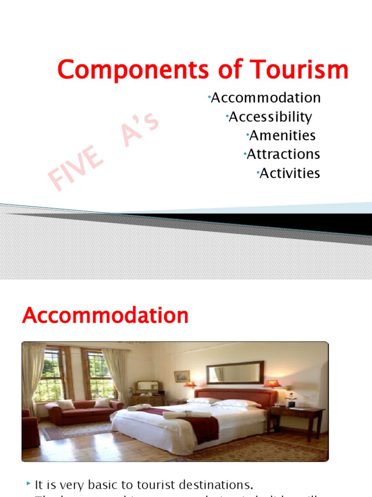 Components of Tourism | PDF
