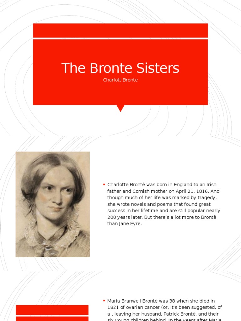 The Bronte Sisters | PDF | Charlotte Brontë | Emily Brontë