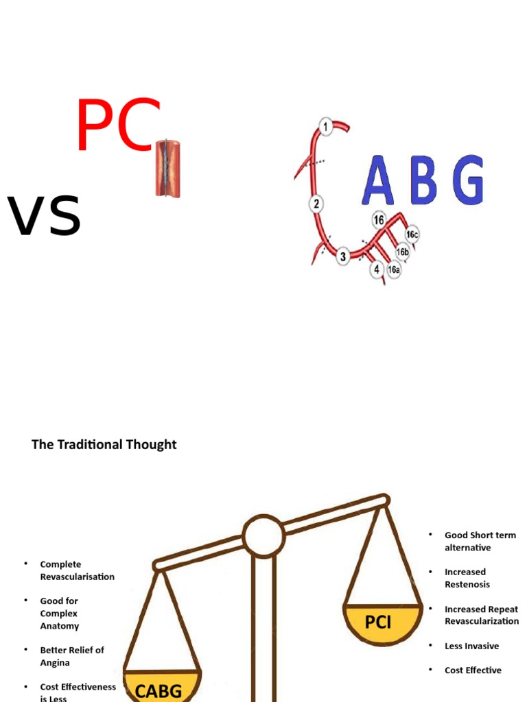 PCI Vs CABG Corrected | PDF | Percutaneous Coronary Intervention ...