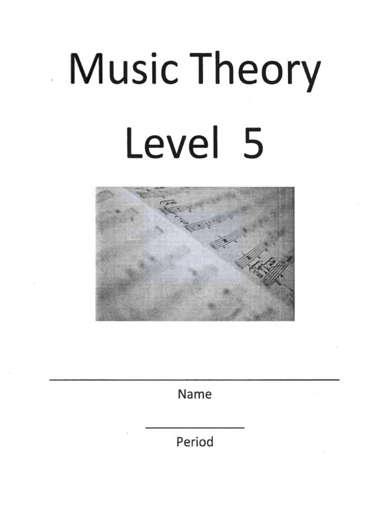 Music Theory Packet Level 5 PDF | PDF | Interval (Music) | Elements Of ...