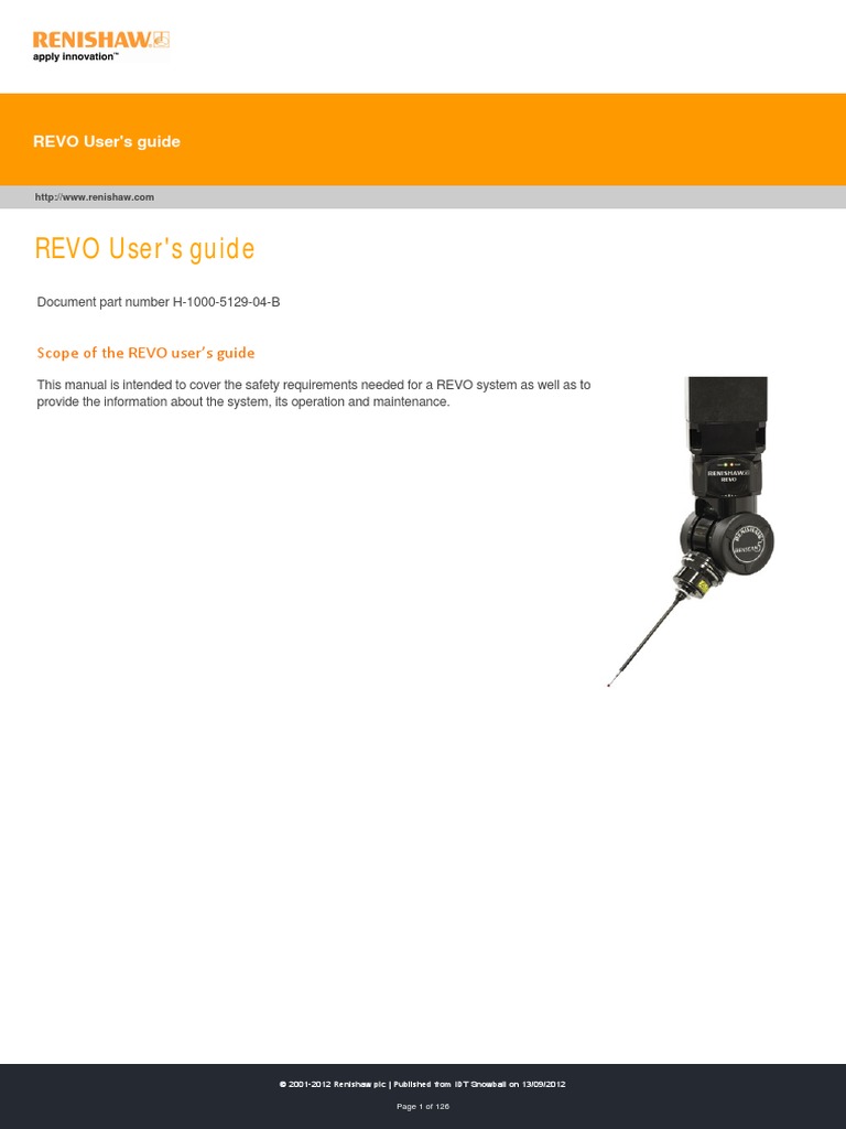 Revo Head User's Guide | PDF | Laser | Electromagnetic Interference