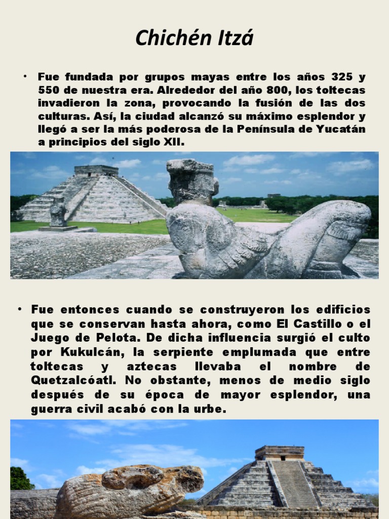 Chichén Itzá 1 | PDF | Cultura de las Americas | Civilización maya