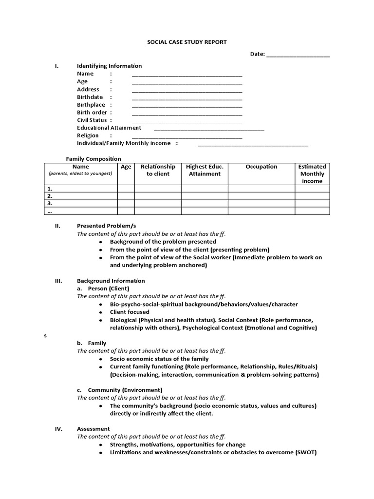 SCSR Format | PDF | Family | Psychological Concepts