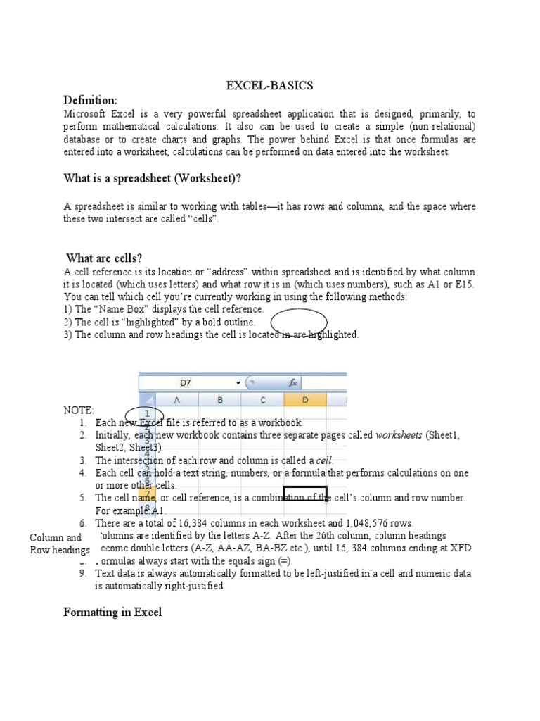 Mastering the Basics: An Introduction to Excel Formulas, Functions, and ...