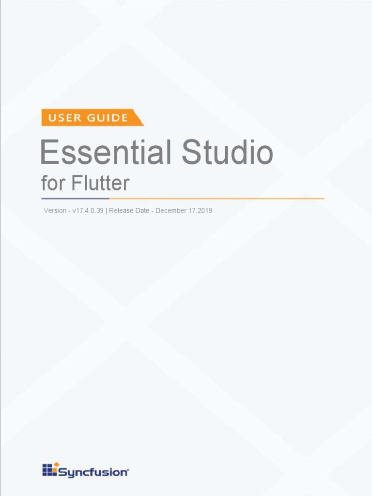 Syncfusion Flutter | PDF | Ios | Installation (Computer Programs)