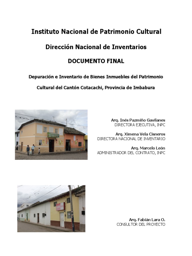 Teorico Cotacachi | PDF | Calle | Paisaje