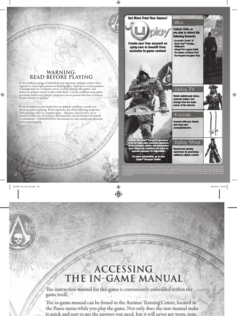Warning: Read Before Playing | PDF