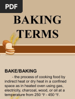Baking and Baking Terms | PDF | Baking | Cakes