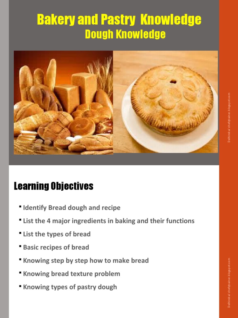 Bakery and Pastry Knowledge | PDF | Breads | Dough