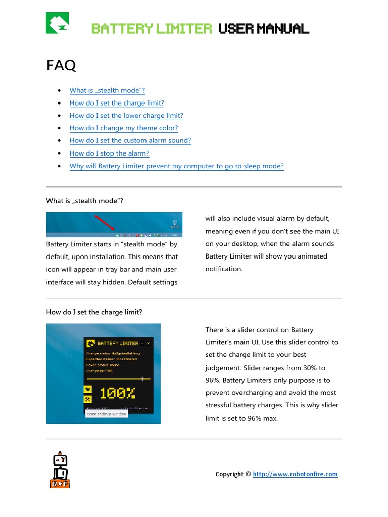 Battery Limiter User Manual - V1 PDF | PDF | Icon (Computing) | User ...