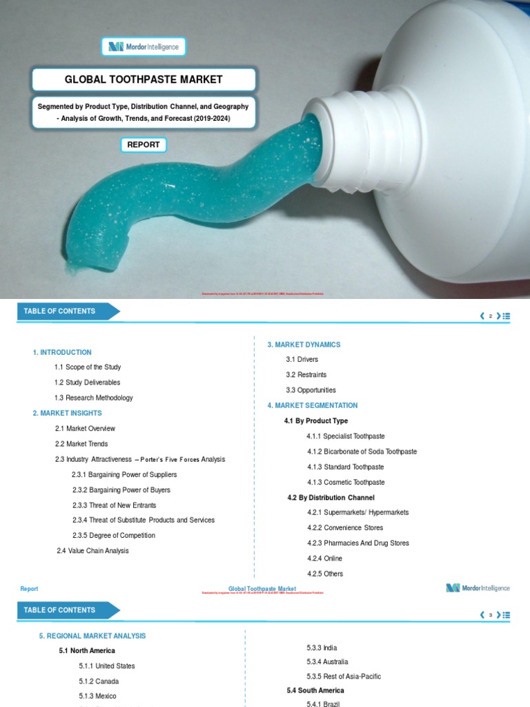 Global Toothpaste Market - Growth, Trends, and Forecast (2019 - 2024 ...