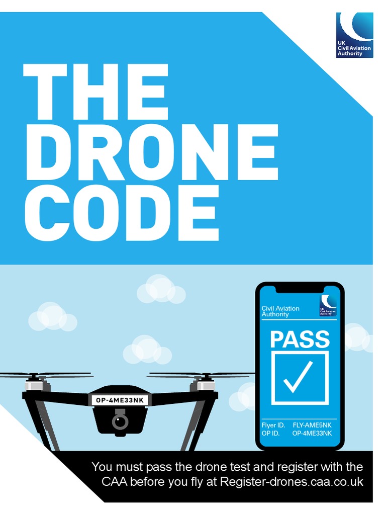 THE Drone Code: You Must Pass The Drone Test and Register With The CAA ...