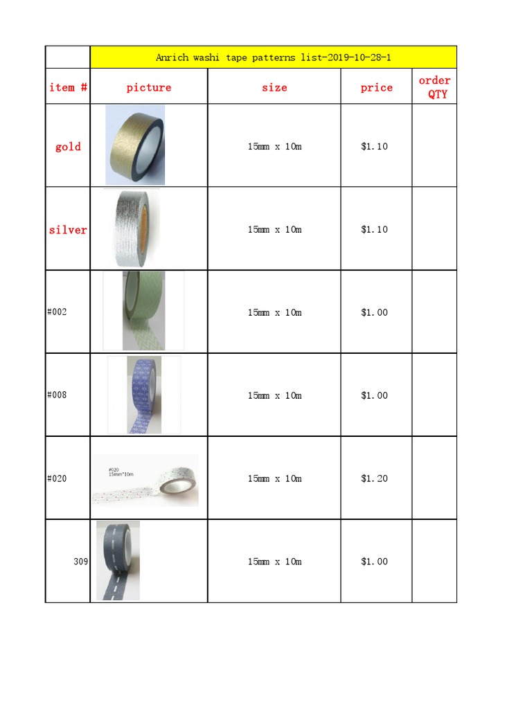 Update-Pattern List-2019-Part-1 PDF | PDF | Home & Garden