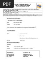 ETP/STP Daily Operation Log Sheet | PDF | Water Supply | Water Management