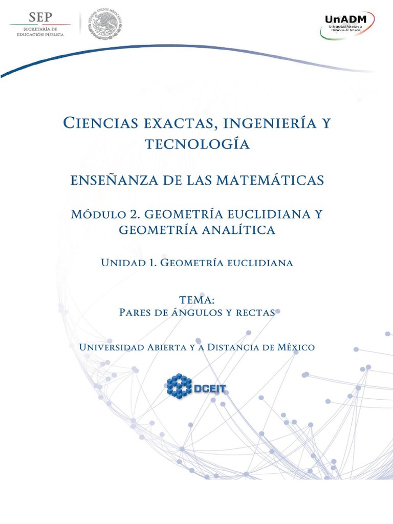 Geometria Euclidiana Modulo 2 | PDF