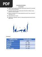 Test de Ruffier Dickson - Protocolo y Analisis | PDF | Legumbres