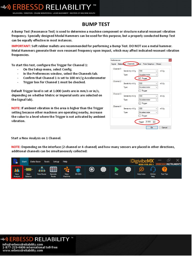 Bump Test | PDF | Resonance | Trigger (Firearms)