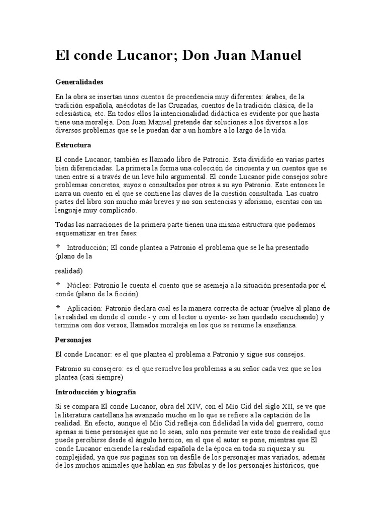 El Conde Lucanor | PDF | Saladin | Pollo