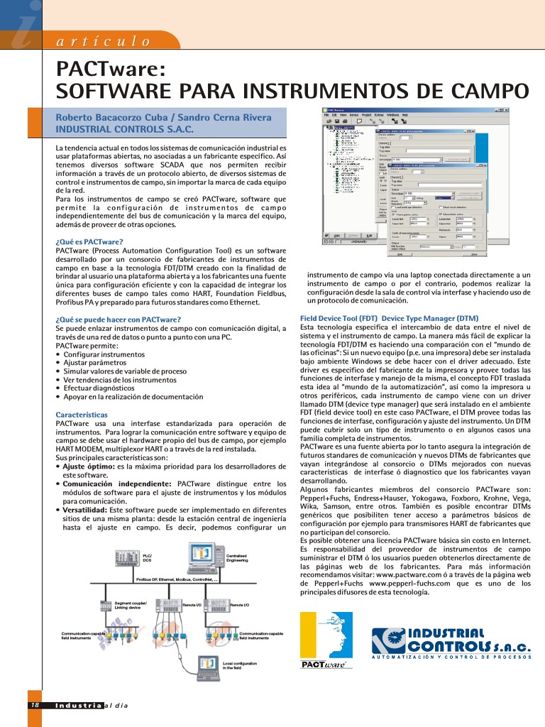 Pactware | PDF | Software | Scada