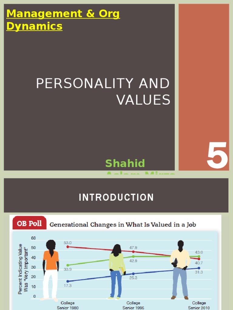 Understanding Personality, Values, and Generational Differences | PDF ...