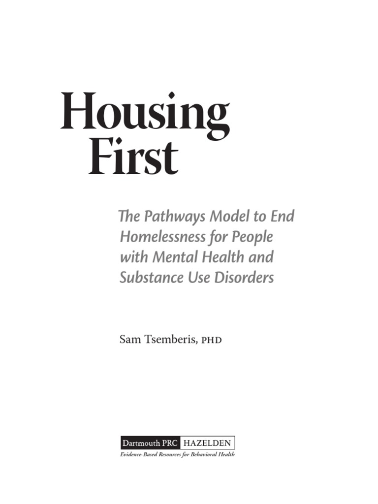 Housing First Manual Sample | PDF | Homelessness | Mental Disorder