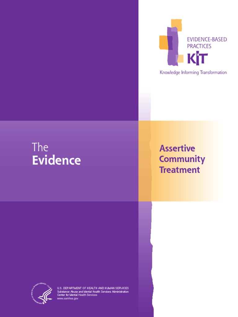 Evidence: Assertive Community Treatment | Download Free PDF | Mental ...